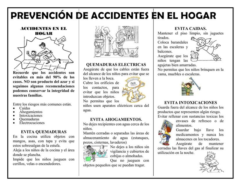 Prevención de accidentes en el hogar | viviana | uDocz