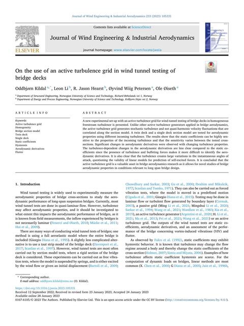 On the use of an active turbulence grid in wind tu | JHONY GEOVANY ...