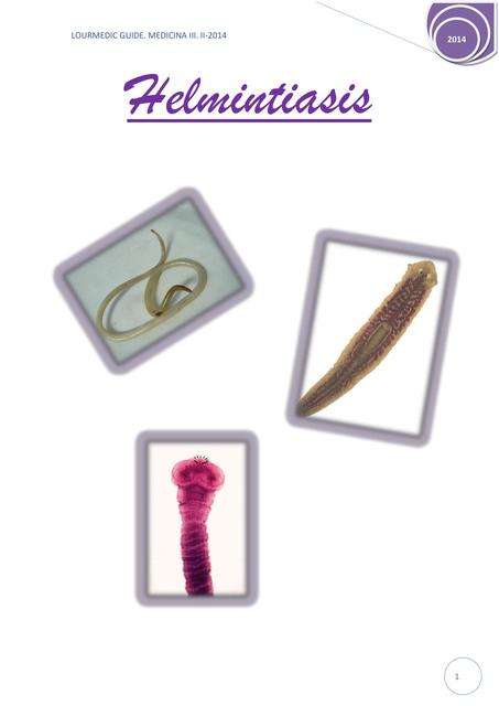 GUIA HELMINTIASIS LOURMEDIC | Medicine aha | uDocz