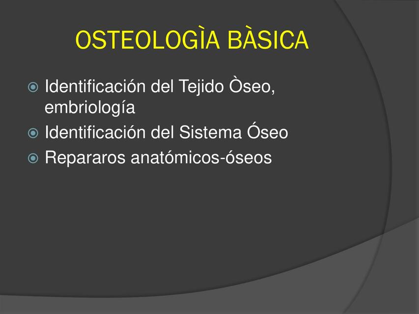 Osteología Básica | Mariangel | uDocz
