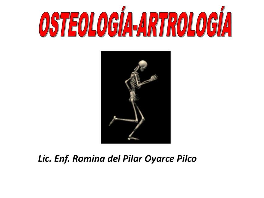 Sistema Óseo Romina Del Pilar Oyarce Pilco Udocz