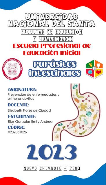 Los parásitos intestinales | Jasmine Mavel Vega Vega | uDocz