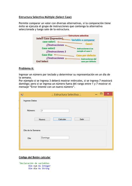 Estructura Selectiva Múltiple | Anon | uDocz