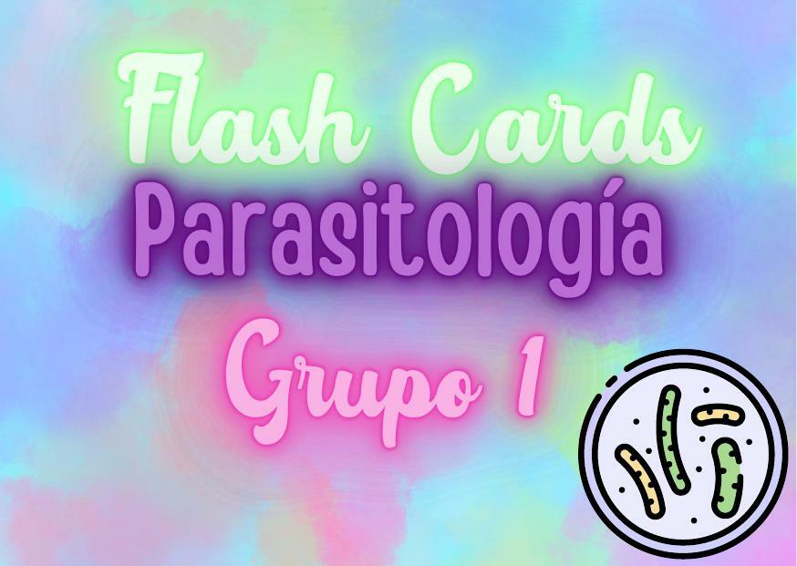 Flash Cards Parasitología | Nataly Iriarte Pinto | uDocz