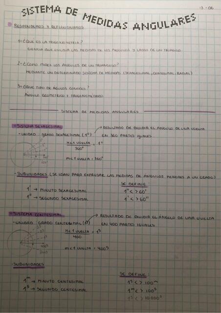 sistema de medidas angulares | starsoob | uDocz