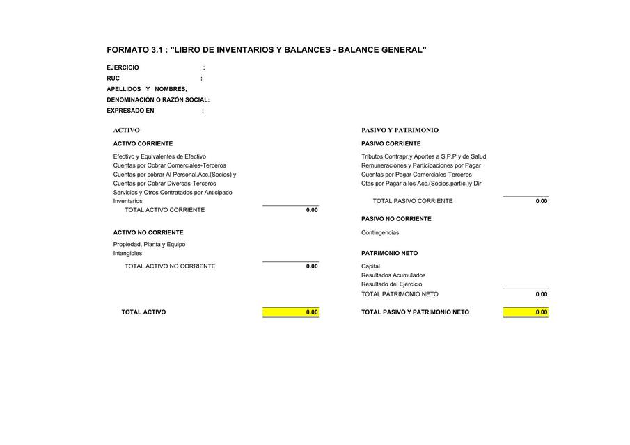 Libro de inventario y balance general | MIRNACLAUDIO OFFICIAL | uDocz