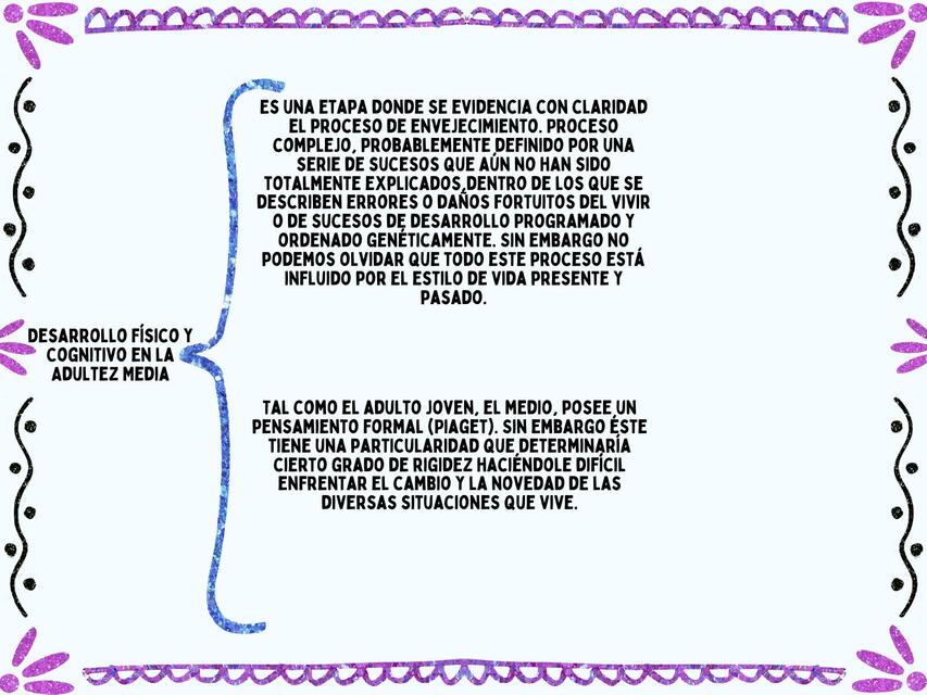 Desarrollo Físico y Cognitivo en la Adultez Media | Andrea Navarro | uDocz