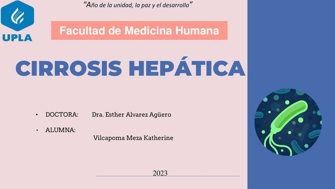 Flashcards de Cirrosis hepatica | Por Katherine Vilcapoma | uDocz