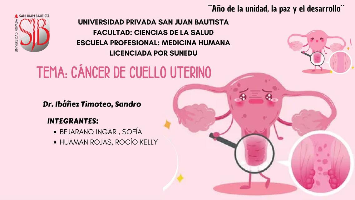 Cáncer de Cuello Uterino v.3 | A. Francisco Aguirre | uDocz