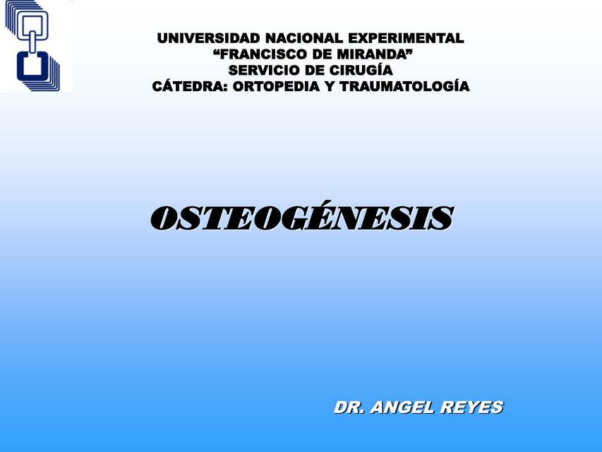 Osteogenesis Diapositivas | ayudadita | uDocz