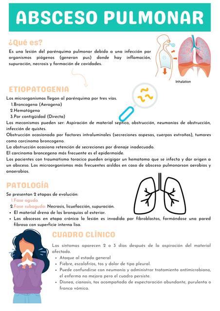 Absceso pulmonar | Nancy A3C | uDocz