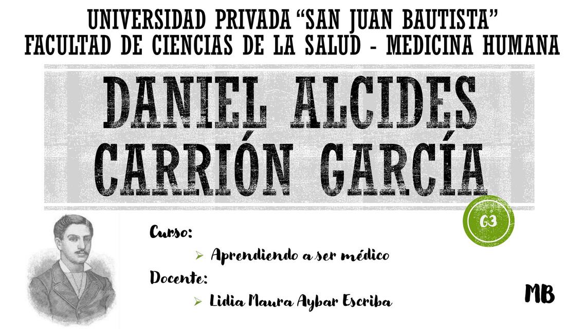 Flashcards de Daniel Alcides Carrión García | Por Fernanda Pro | uDocz