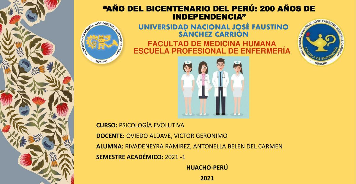 Neurociencia en la etapa primaria | Antonella Rivadeneyra Ramirez | uDocz