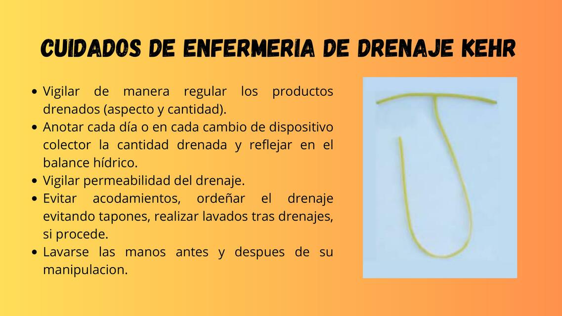 Cuidado de enfermería de drenaje Keher | Erica AF | uDocz