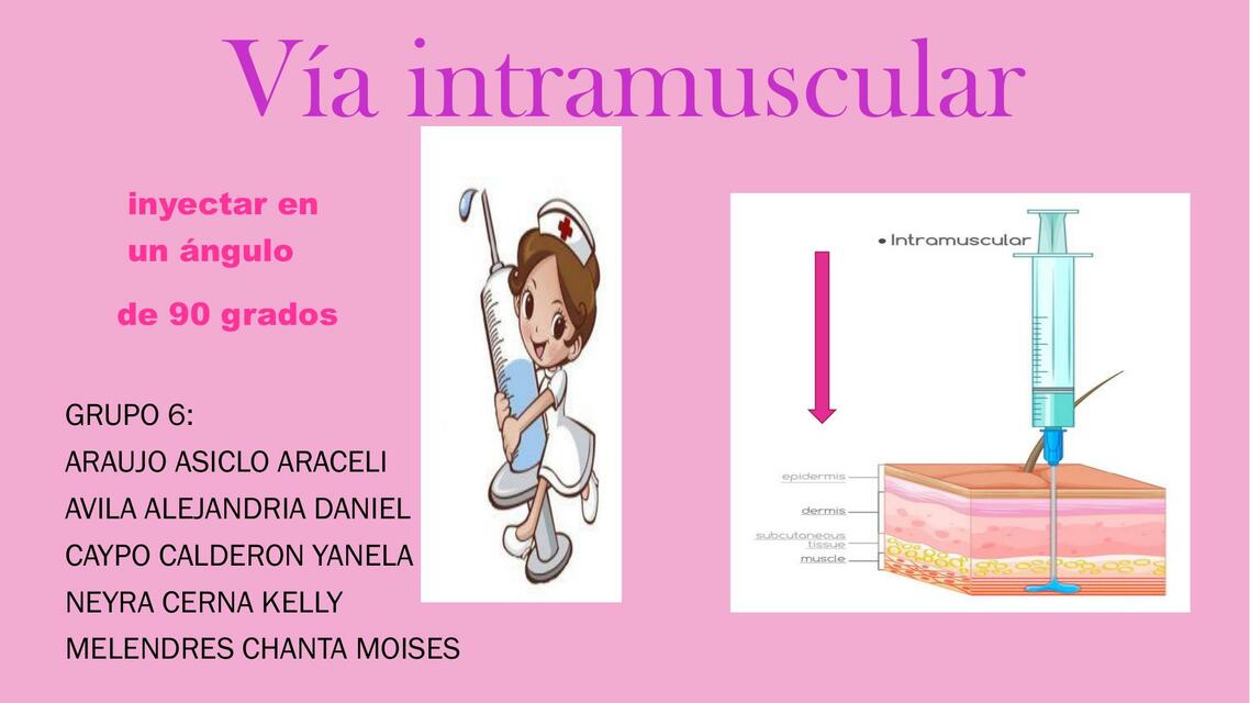 Vía intramuscular | Daniel alejandro Avila alejandria | uDocz