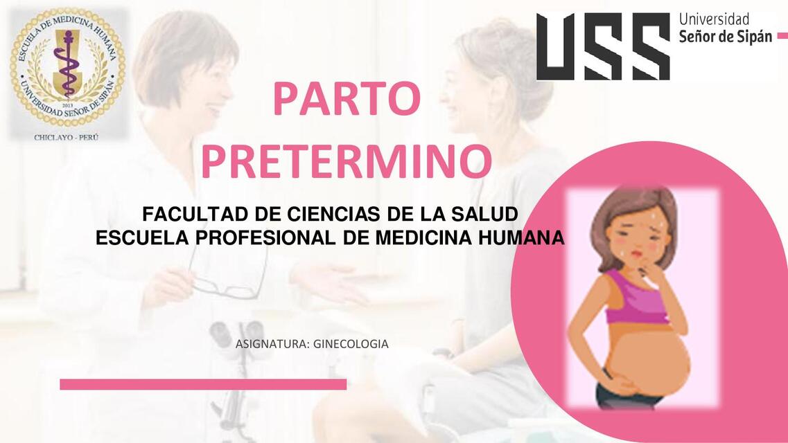 Parto pretérmino | Yosselin Chavez | uDocz