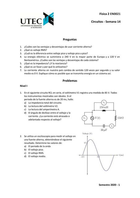 Circuitos - Semana 14 | Angie Gabriela Hurtado Mayhua | uDocz