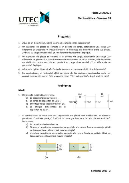 Electrostática - Semana 03 | Angie Gabriela Hurtado Mayhua | uDocz