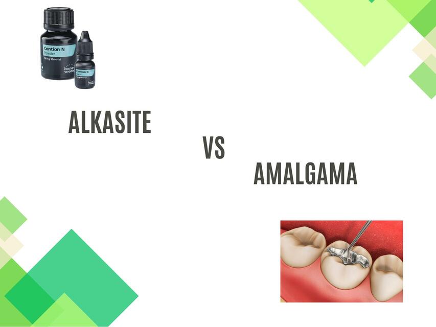Alkasite vs Amalgama | ABNER LECHUGA TRINIDAD | uDocz