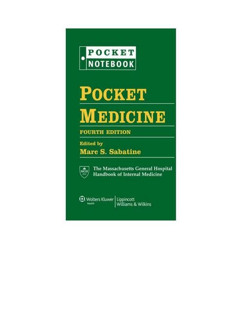 Pocket Medicine interna | Oscar Romo Flores | uDocz