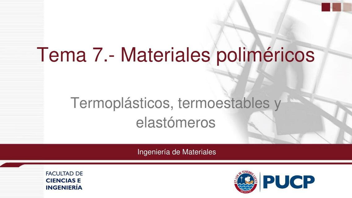 Materiales Poliméricos | ABIGAIL GAMARRA HUERTAS | uDocz