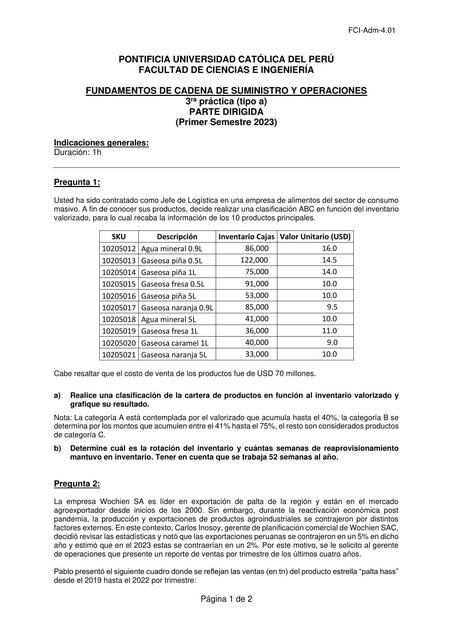 PC3 Parte Dirigida Fundamentos SCM 2 | EDSON ADRIAN RIMARACHÍN CAYOTOPA | uDocz