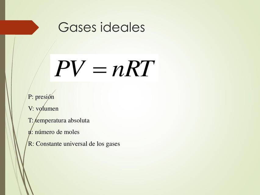 Gases ideales | EDSON ADRIAN RIMARACHÍN CAYOTOPA | uDocz
