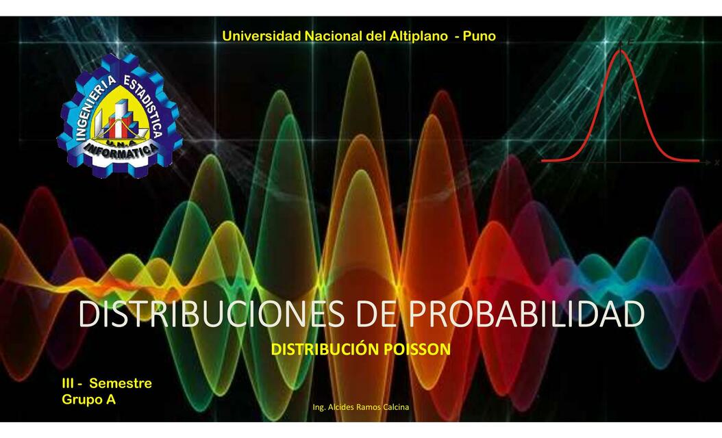 Distribuciones de probabilidad. Distribución Poisson | Estadística e ...