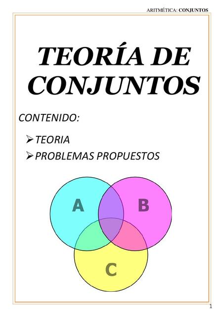 TEORÍA DE CONJUNTOS | Aldair Preciado | uDocz