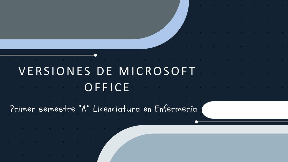 Versiones de Microsoft Office | Geraldine Paulette Domínguez García ...