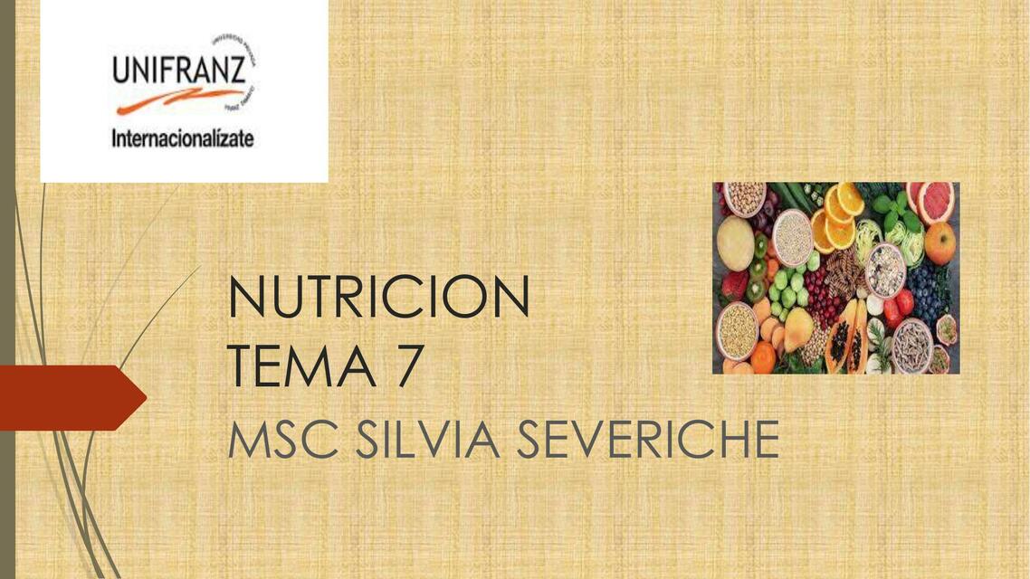 Nutrición | Guery Panozo Flores Flores | uDocz