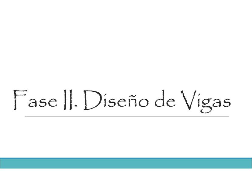 Fase 2 Vigas | David Veliz | uDocz