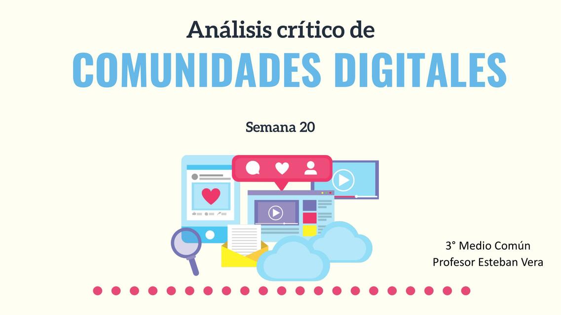 Análisis Crítico de Comunidades Digitales | paz farias | uDocz