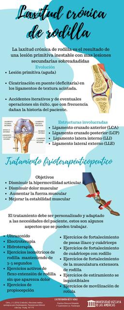 Laxitud crónica de rodilla | Fisio.Ada | uDocz