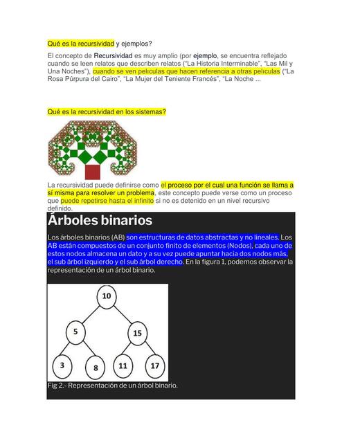 Recursividad | carmen | uDocz