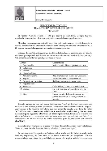 Ejercicios prácticos de costos | Contabilidad e impuestos | uDocz