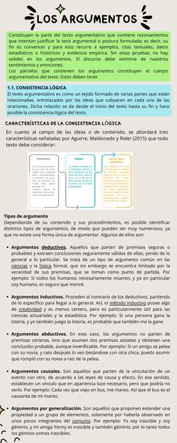 Los argumentos | Erica AF | uDocz