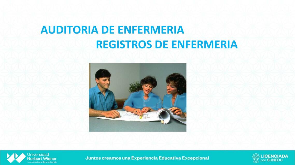Auditoria de enfermería registros de enfermeria | Erica AF | uDocz