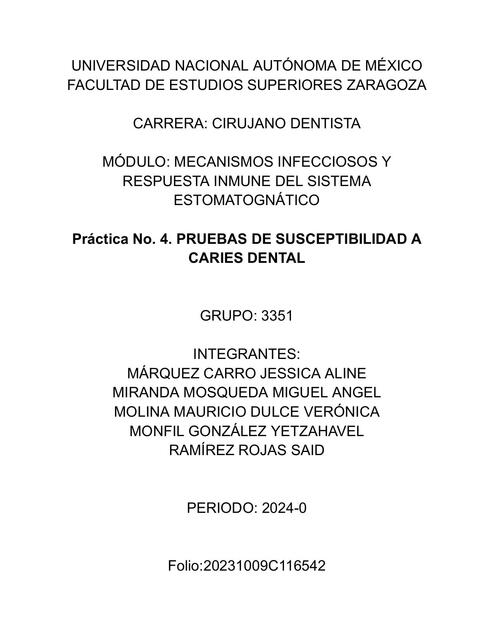 Pruebas de susceptibilidad a caries dental | Miranda Mosqueda Miguel ...