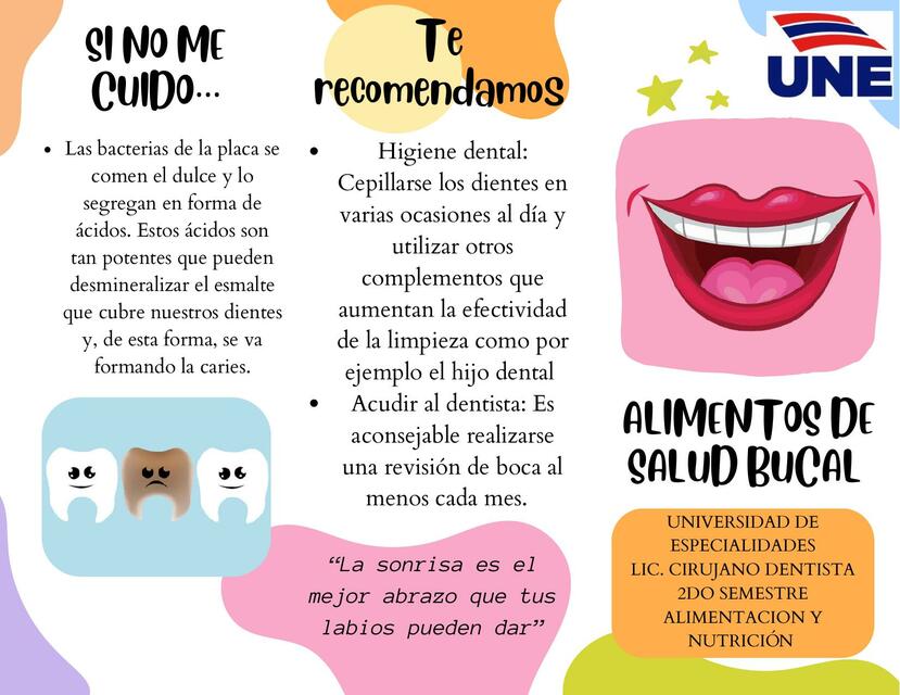 Alimentos de salud bucal | Azul Mancilla | uDocz