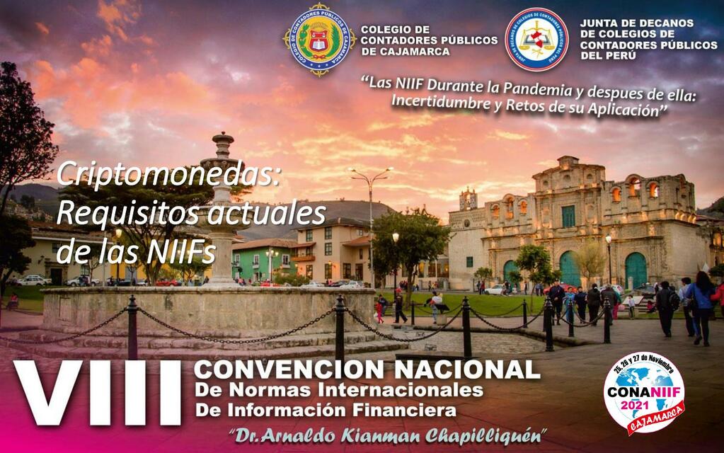 CONANIIF VIII - Criptomoneadas: requisitos actuales de las NIIFs | Y ...