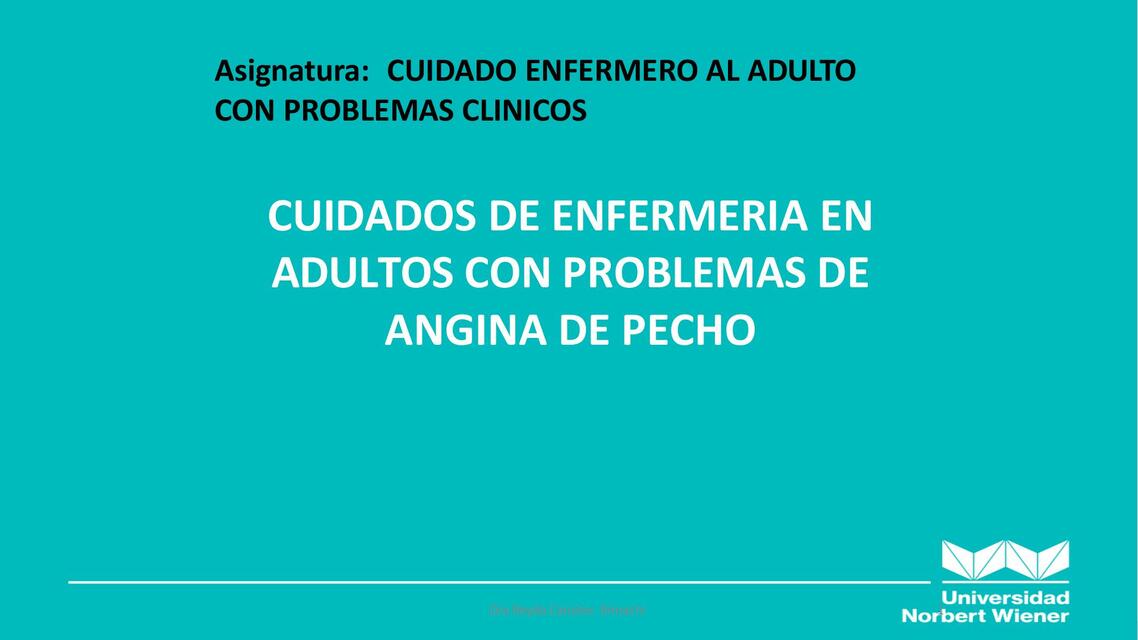 Flashcards de Angina de pecho | Por Erica AF | uDocz