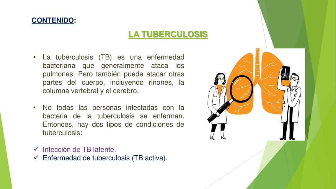 La tuberculosis | sandro mg | uDocz