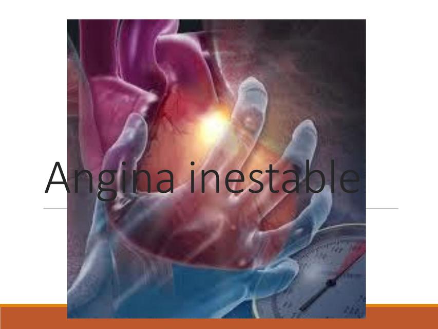 angina inestable | FitMed | uDocz