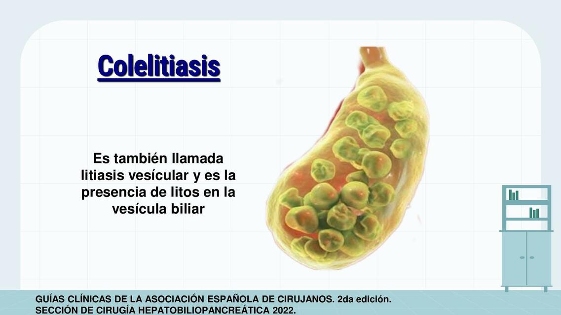 Colelitiasis | Medicina Óptima | uDocz