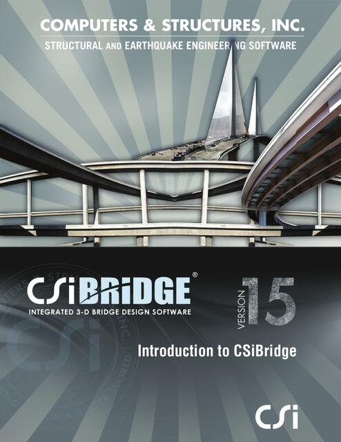 Introduction to CSiBridge | REGISTRO SEGURO | uDocz