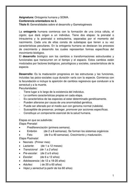 Generalidades sobre el desarrollo y Gametogénesis | ALAN YAHIR JIMENEZ ...
