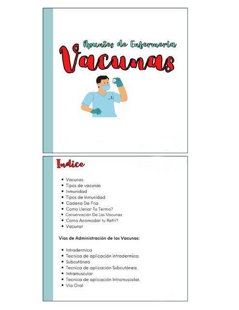 Vacunas | Scarleth | uDocz