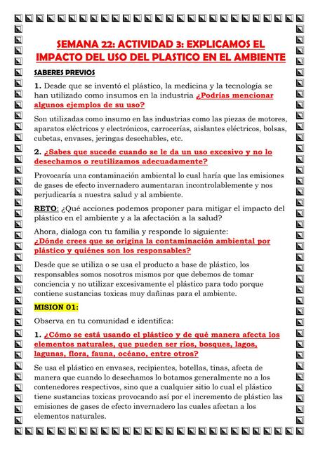 Explicamos El Impacto Del Uso Del Plástico En El Ambiente – JCDAT