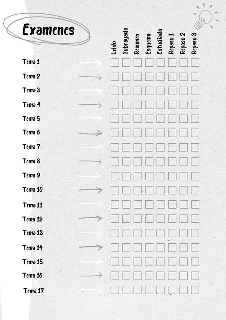 Planificador de exámenes | olly romero | uDocz